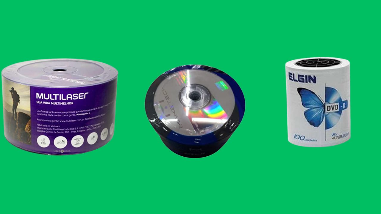 Melhor CD-R em outubro 2025(Sony, Multilaser e mais)