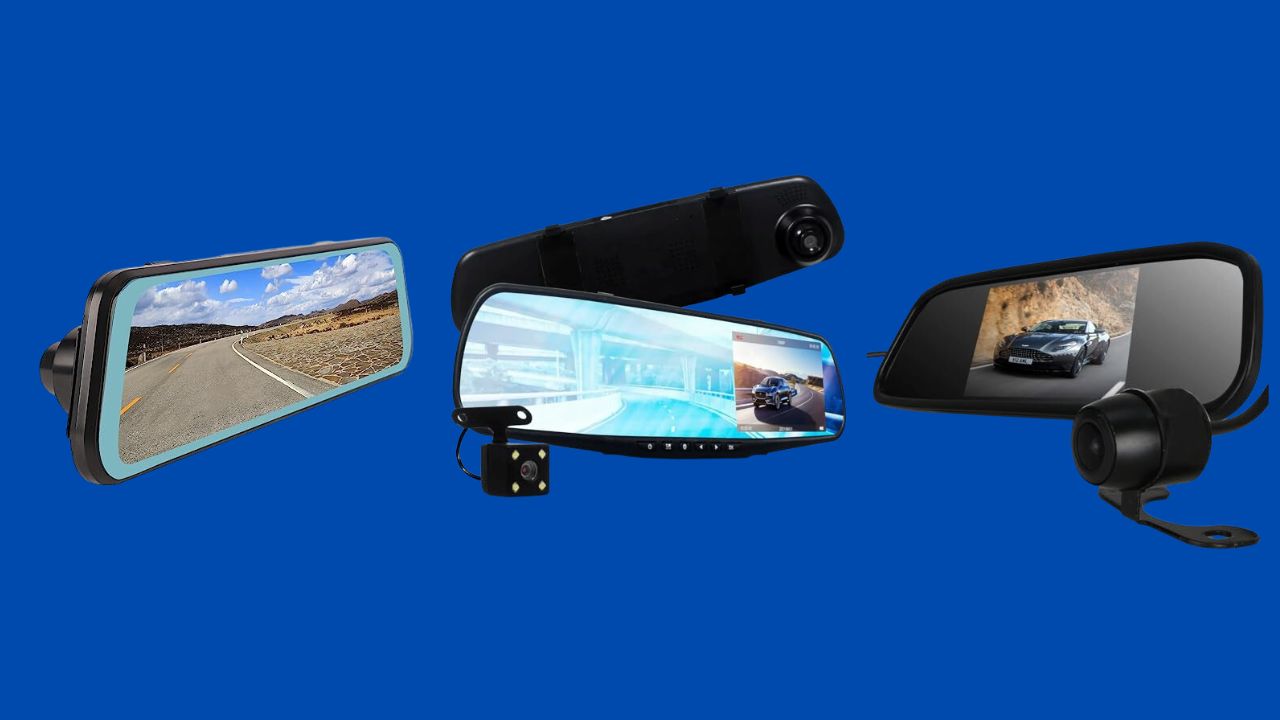 Melhores Retrovisores com Tela e Câmera De Ré Estacionamento