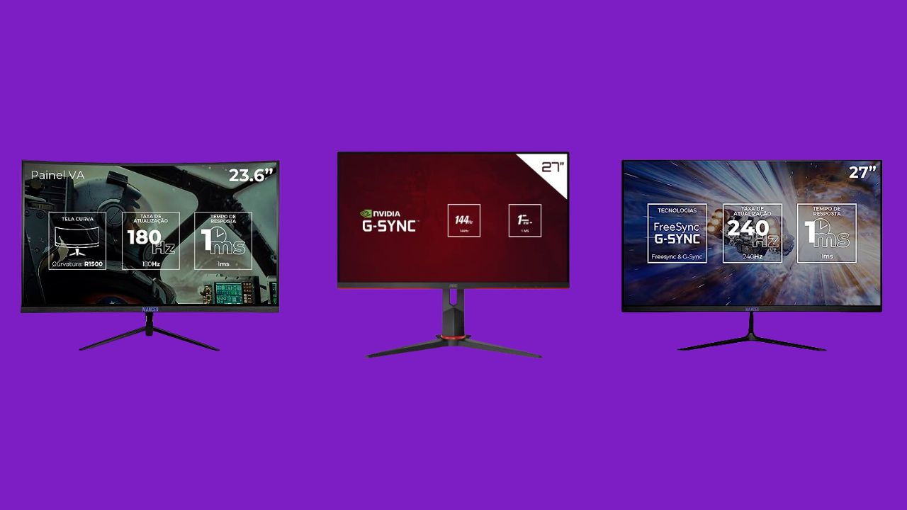 Melhor Monitor G-Sync: As 10 Melhores Opções de 2024